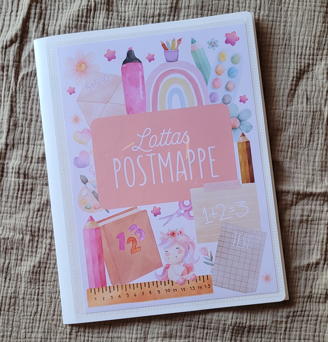 Folder Postal Folder Certificate Folder A4 - Etsy