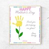 Mother’s Day Handprint Flower- Personalized Gift - Etsy