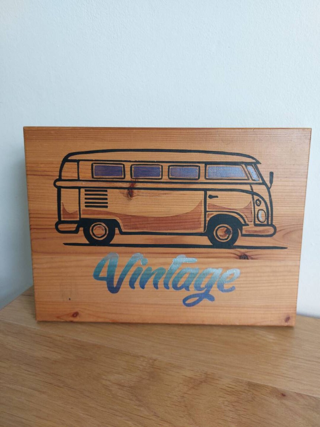 Vintage Camper Painted Wooden Sign - Etsy