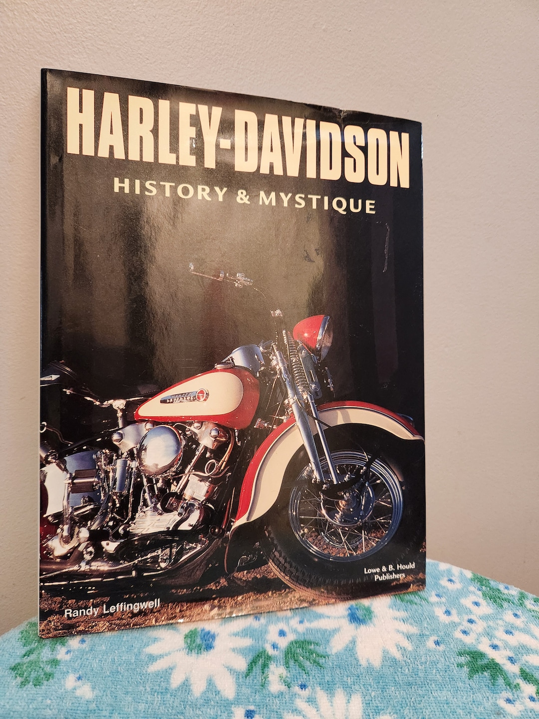 Vtg 90s Harley-davidson History & Mystique Motorcycle Hardcover Book ...