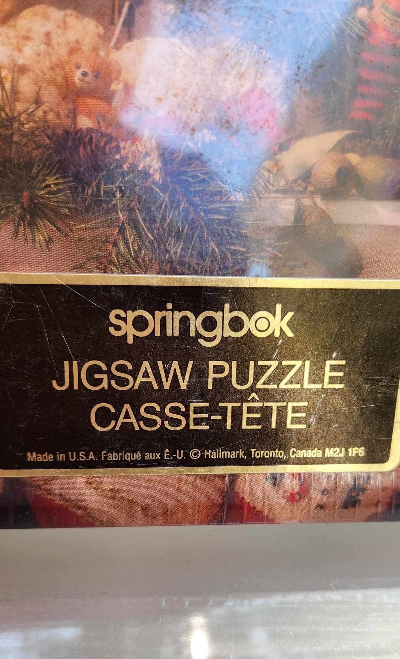 Vintage Springbok Christmas Keepsake Jigsaw Puzzle NIB Made - Etsy