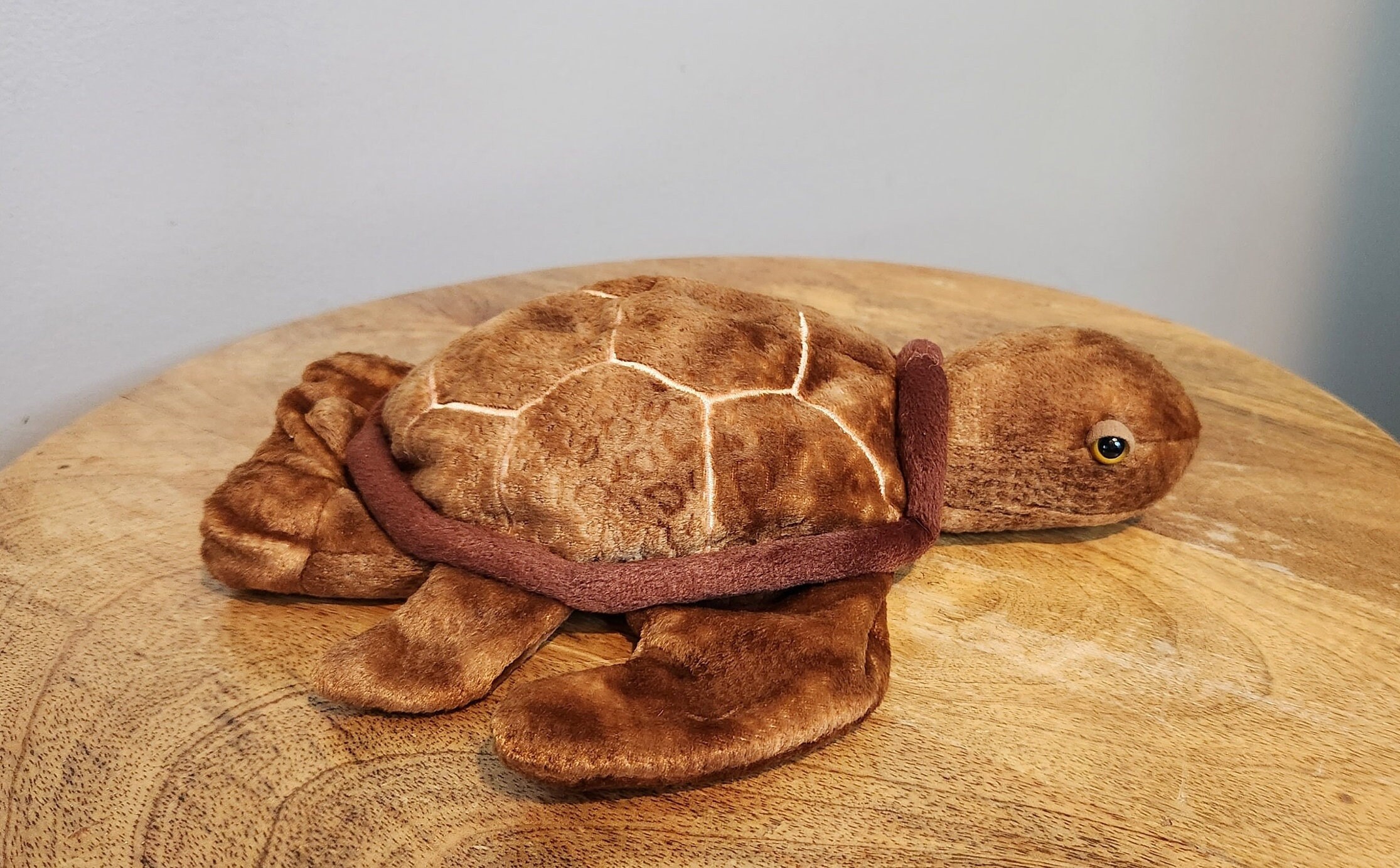 Caltoy Brown Sea Turtle Handpuppet Huggable Plush Loggerhead - Etsy