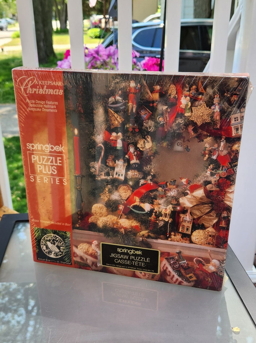 Vintage Springbok Christmas Keepsake Jigsaw Puzzle, NIB, Made in USA ...