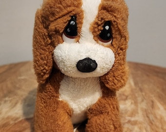 Applause Sad Sam Plush Basset Hound Dog Stuffed Animal Sad Eyes VTG ...