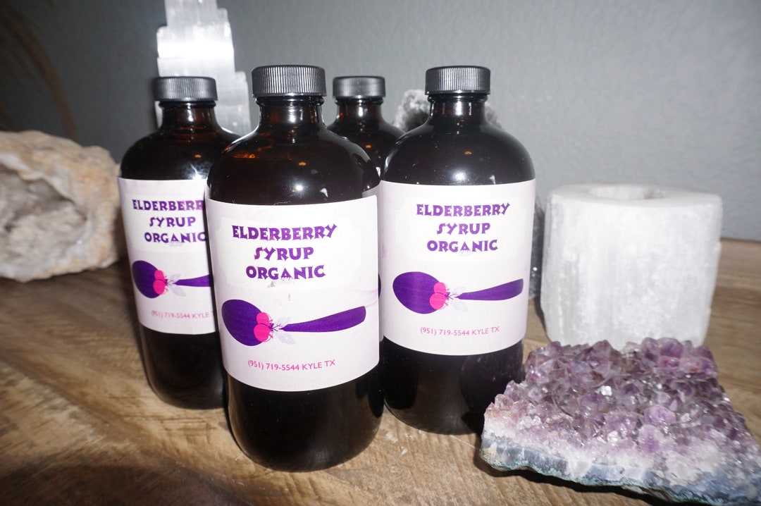 Elderberry Syrup Organic - Etsy