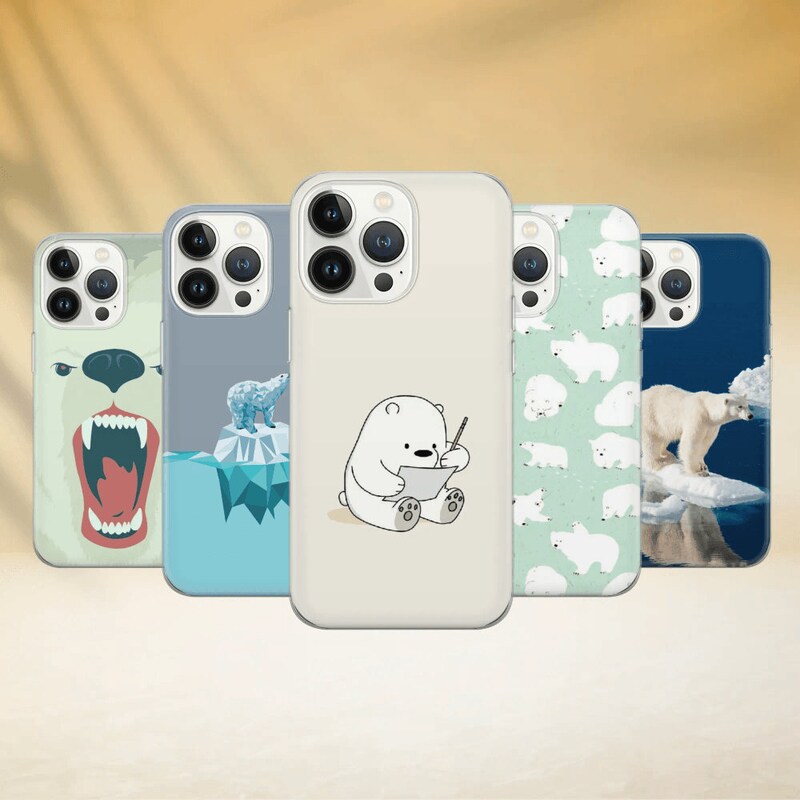 Polar Bear iPhone Case - Etsy