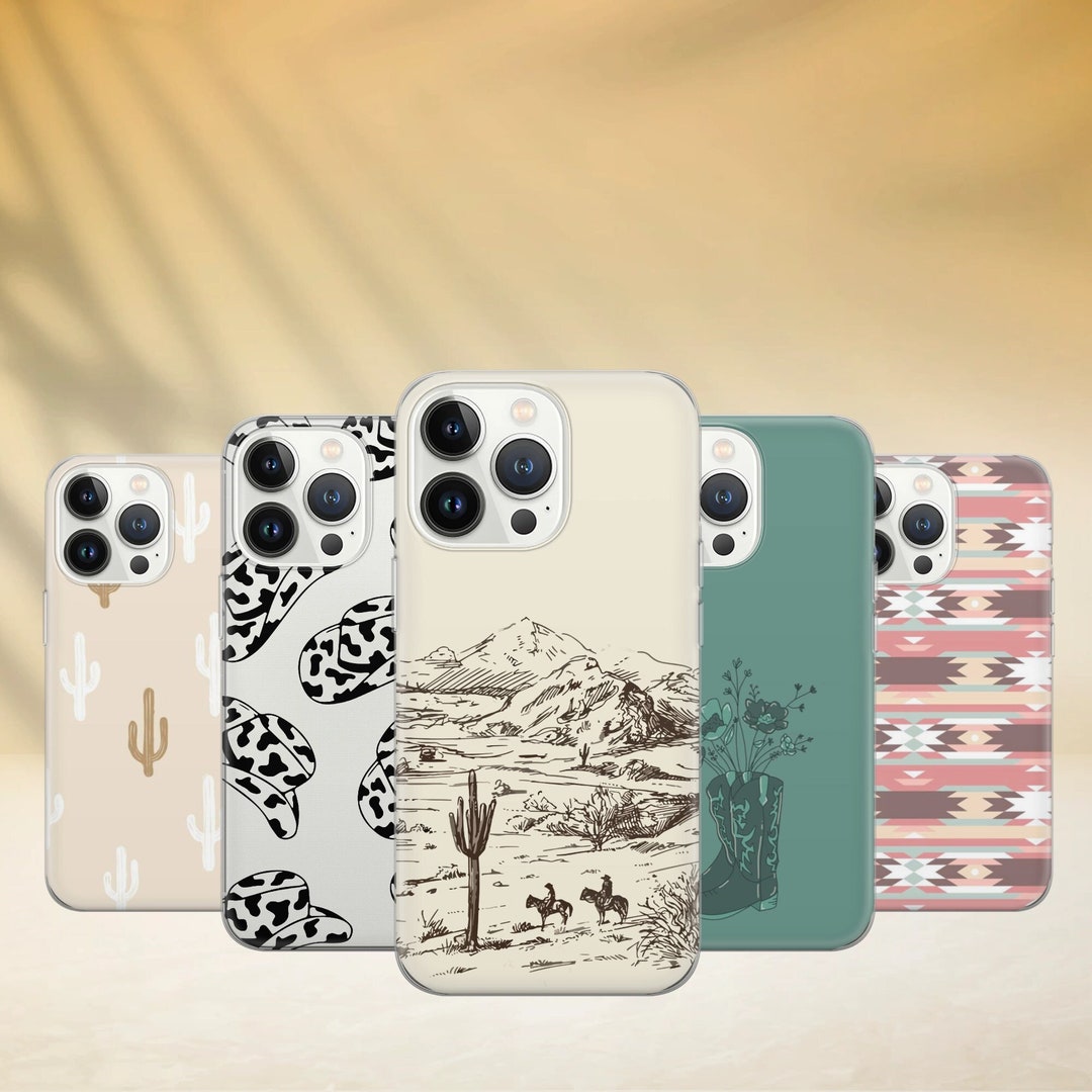 Cowboy Phone Case Western Cover for iPhone 16 15 13 12 Pro 11 XR for ...
