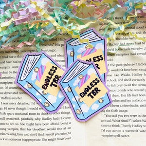 Endless TBR Vinyl Sticker, Booktok Sticker, Book Lover Sticker, Book ...