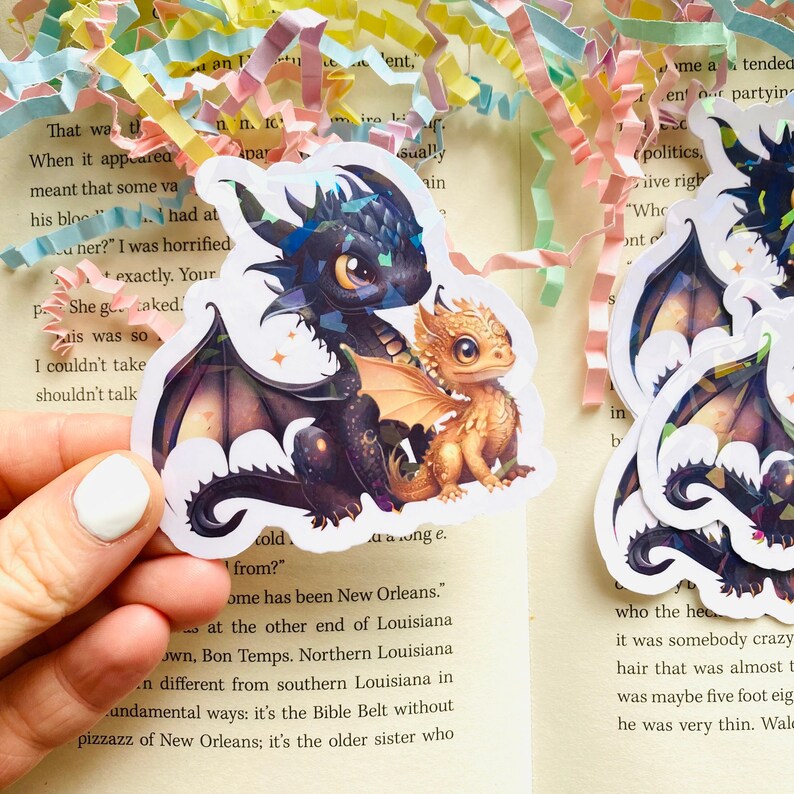 Fourth Wing Dragon Sticker Tairn Adarna Romantasy Reader - Etsy Denmark
