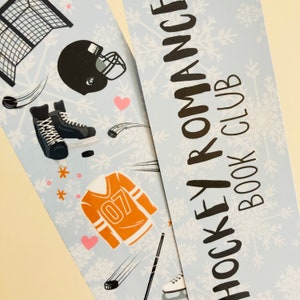 Ice Hockey Romance Bookmark, Ice Breaker Hannah Grace, Romance Bookmark ...