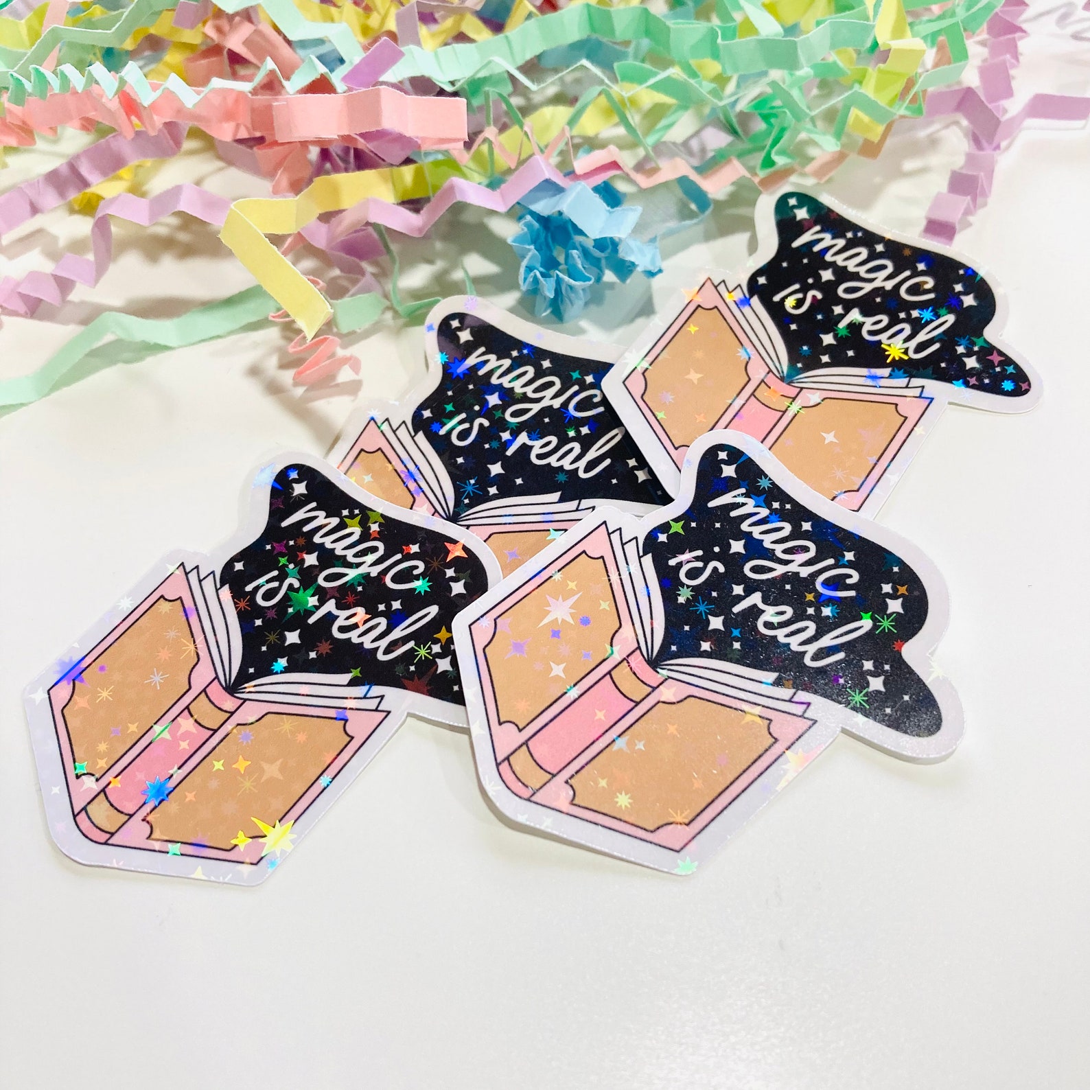 Books Are Magic Sticker, Magic is Real Sticker, Book Stickers for ...