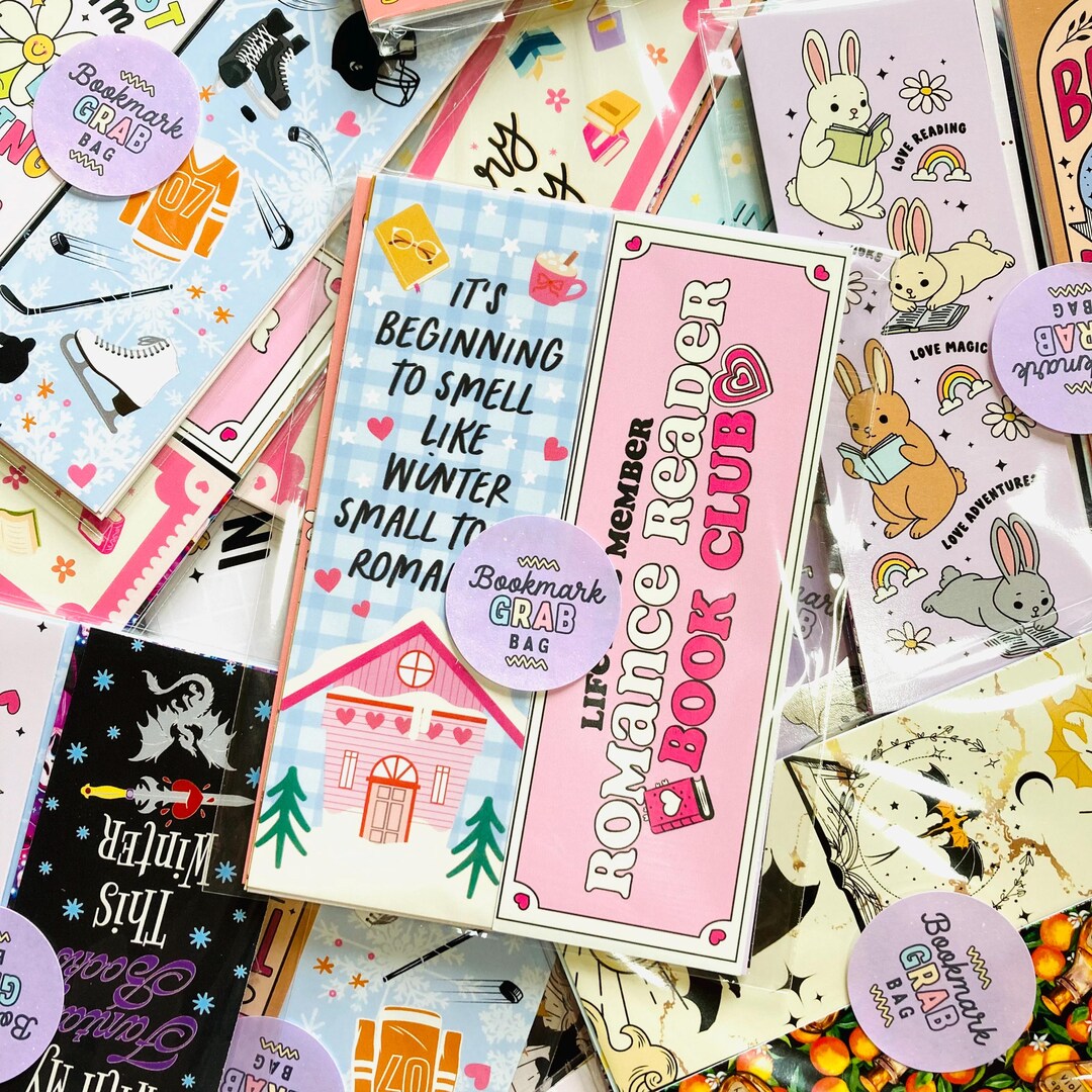 Mystery Bookmark Bundles, Pack of 10, Bargain Bundles, Bookish Mystery ...