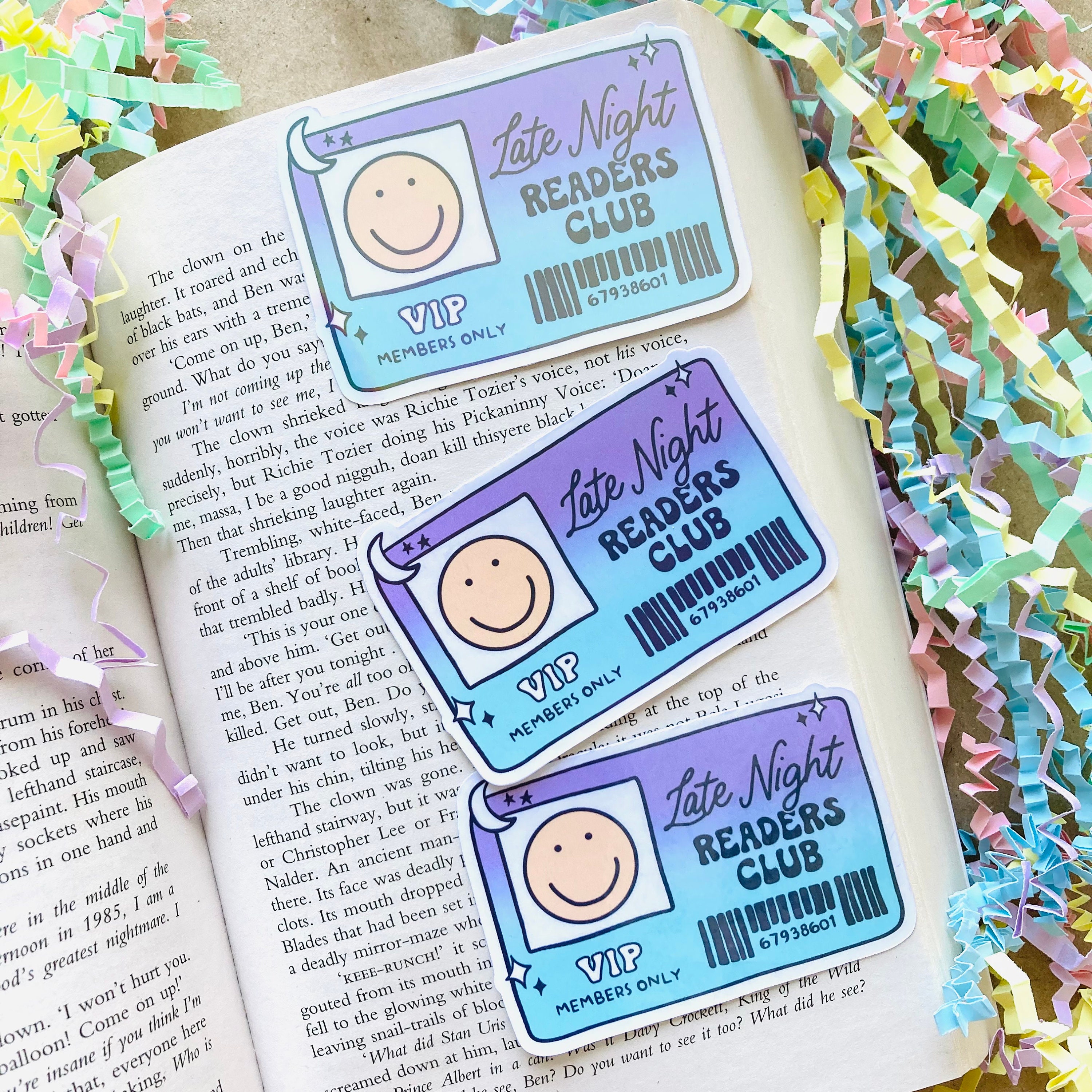 Late Night Reading, Bookish Stickers for Kindle, Kindle Stickers for ...