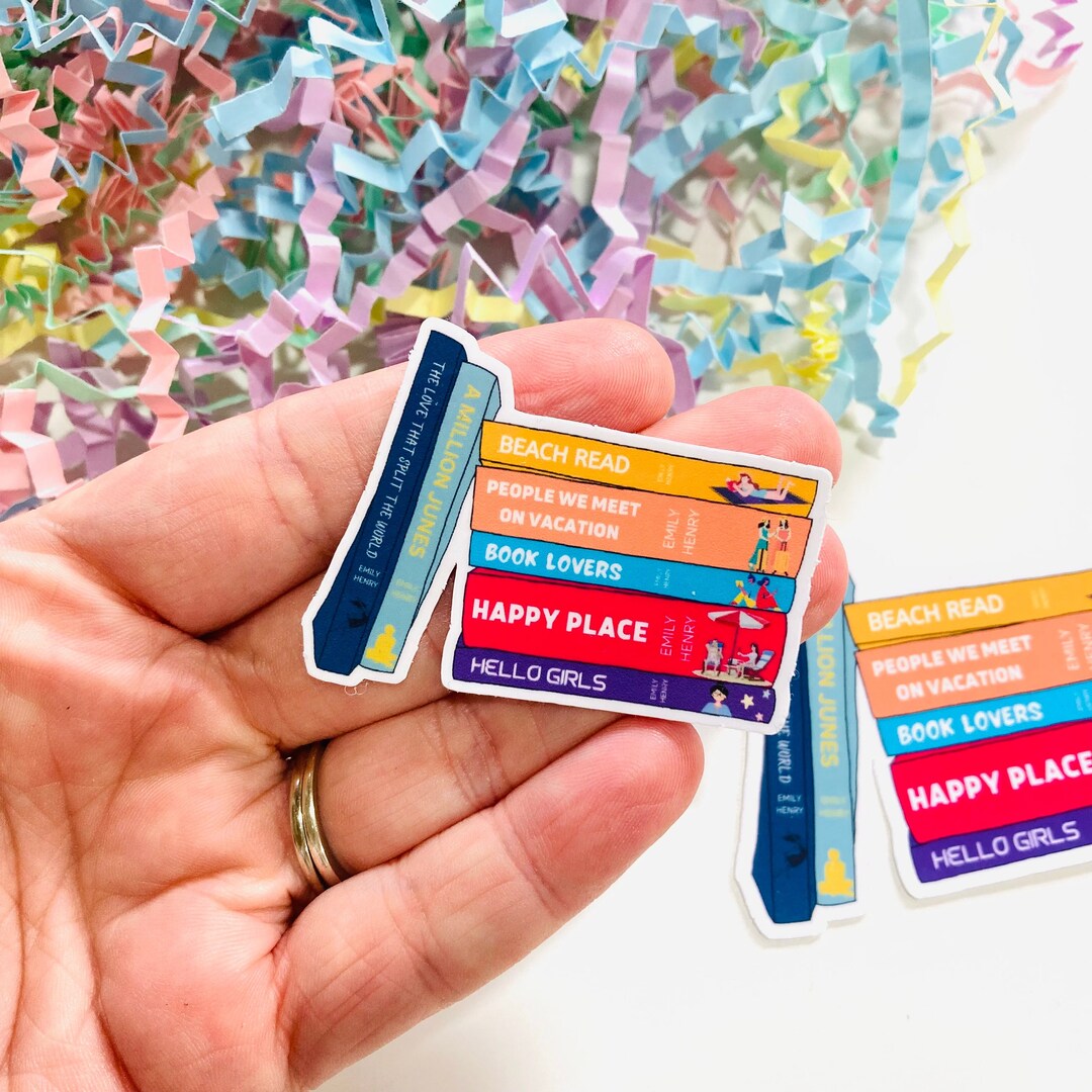 Emily Henry Sticker Happy Place Emily Henry Beach Read - Etsy