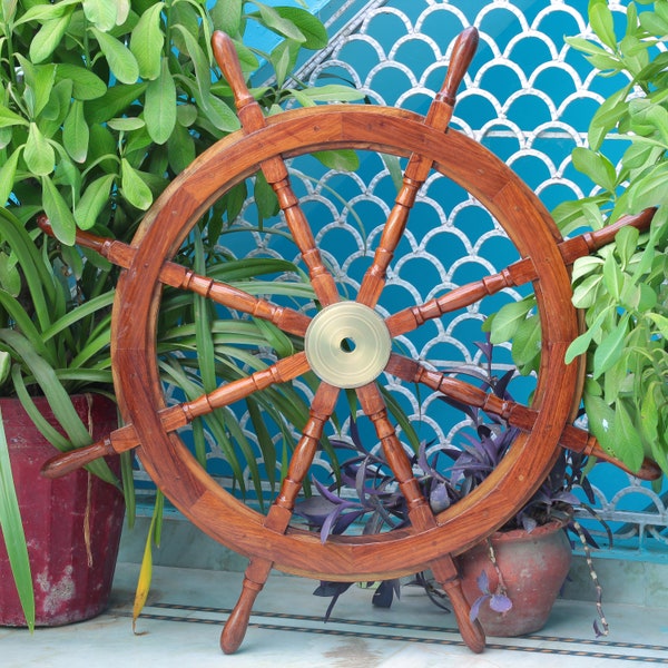 Wooden Ship Wheel - Etsy