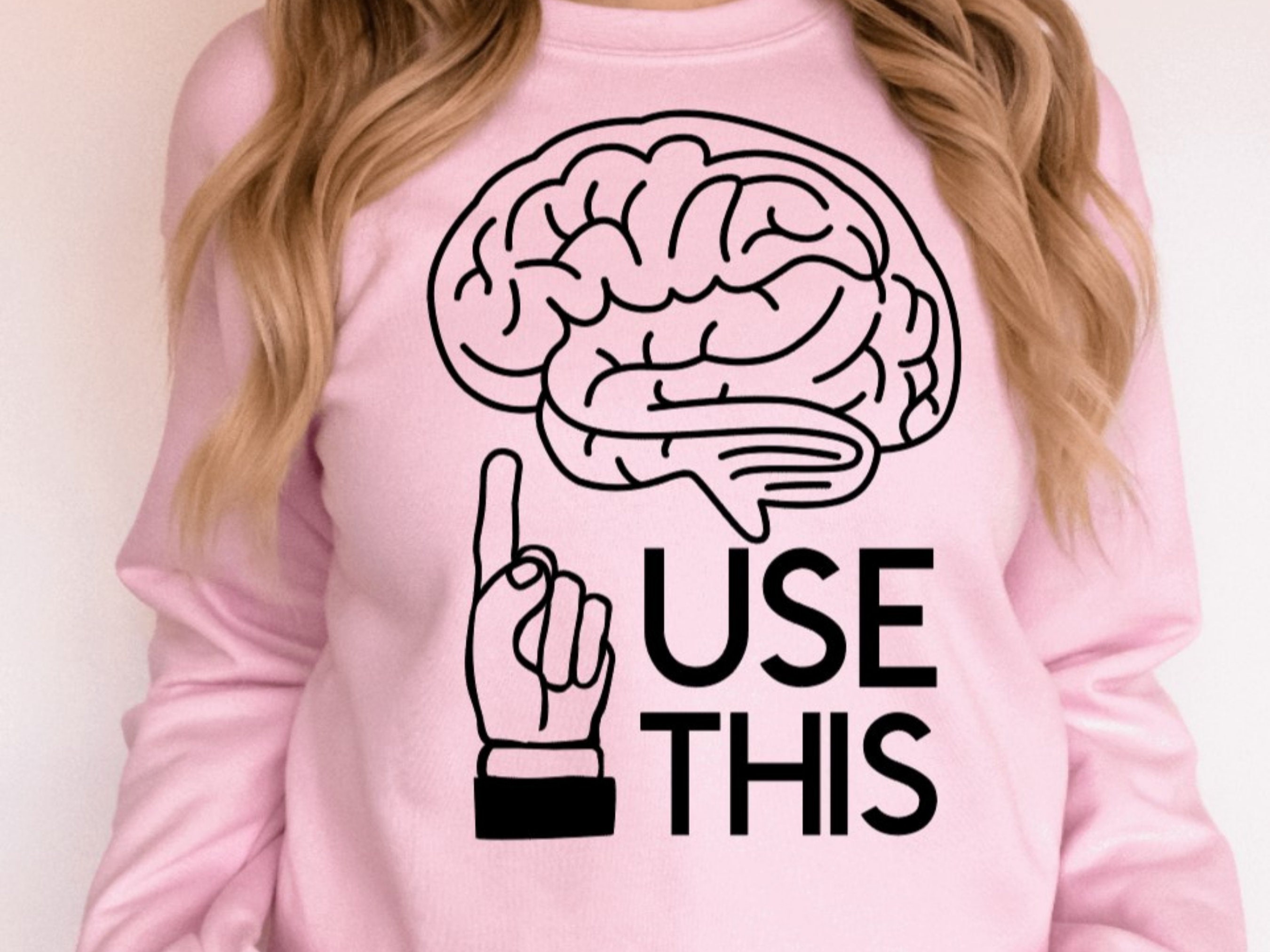 Use Your Brain Svg, Use Your Brain Cricut, Brain Cut File, Brain Svg ...