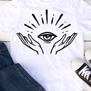 Eye Hands Svg, Open Hands SVG, Eye Open Hands, Eye Hands Png, Open ...