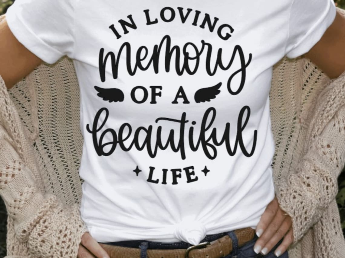 In Memory Cricut in Loving Memory Svg in Memory Svg in - Etsy Canada