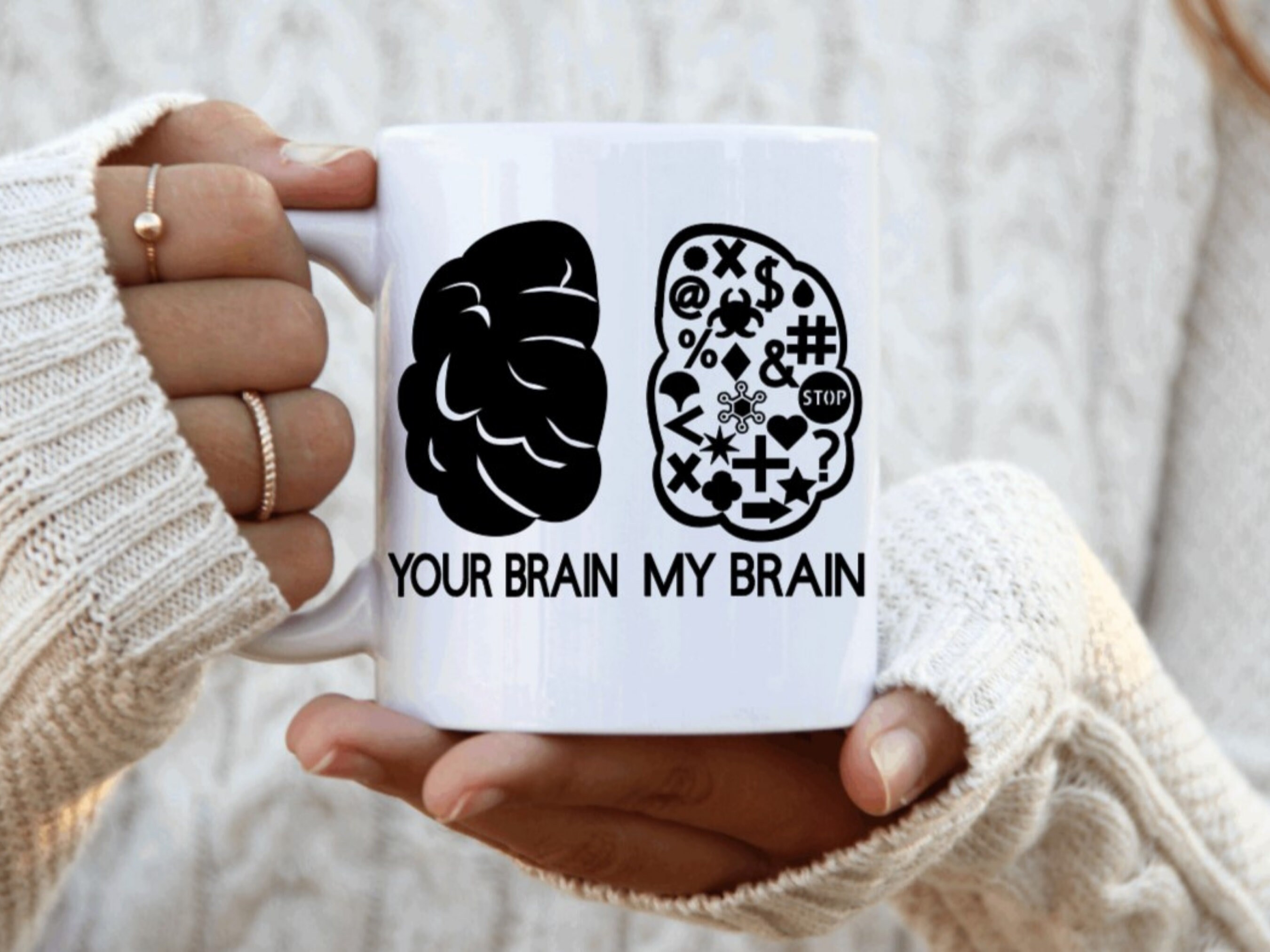 Your Brain My Brain Svg, Your Brain Svg, My Brain Svg, Different Brain ...