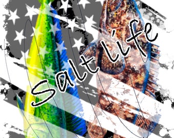 Salt Life Decal - Etsy