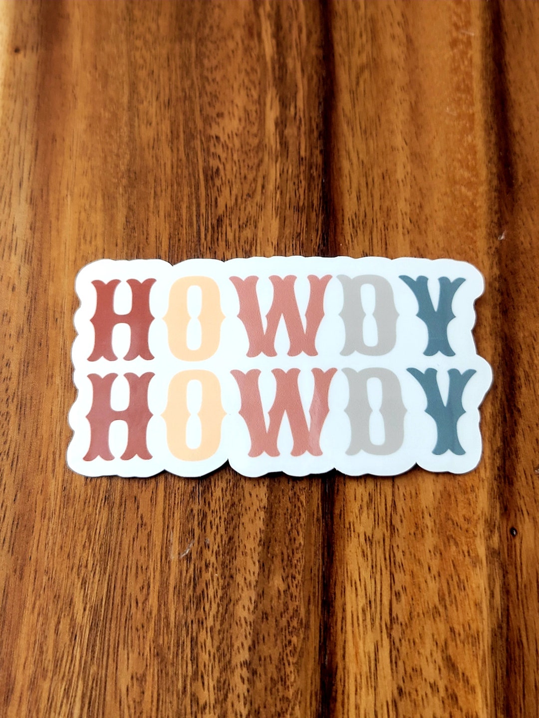 Howdy Howdy Waterproof Vinyl Decal Sticker L Howdy Sticker L Country ...