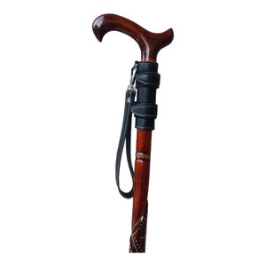 Personalized Hand Carved Cornel Wood Walking Cane - Handmade in Turkey ...