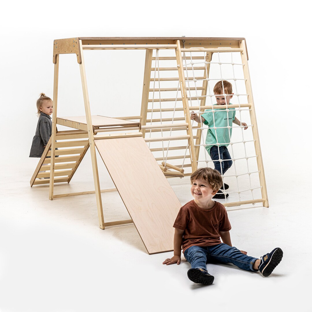 Gymnastic GYM Toddler Gym, Climbing Toy, Climbing Triangle, Toddler ...