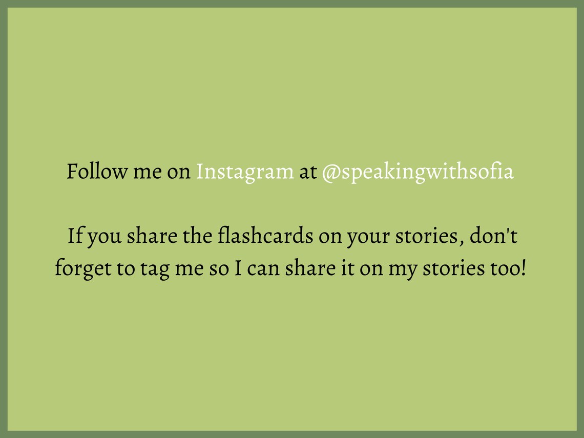 Printable Korean Flashcards - Clothing Version, Korean Flashcards ...