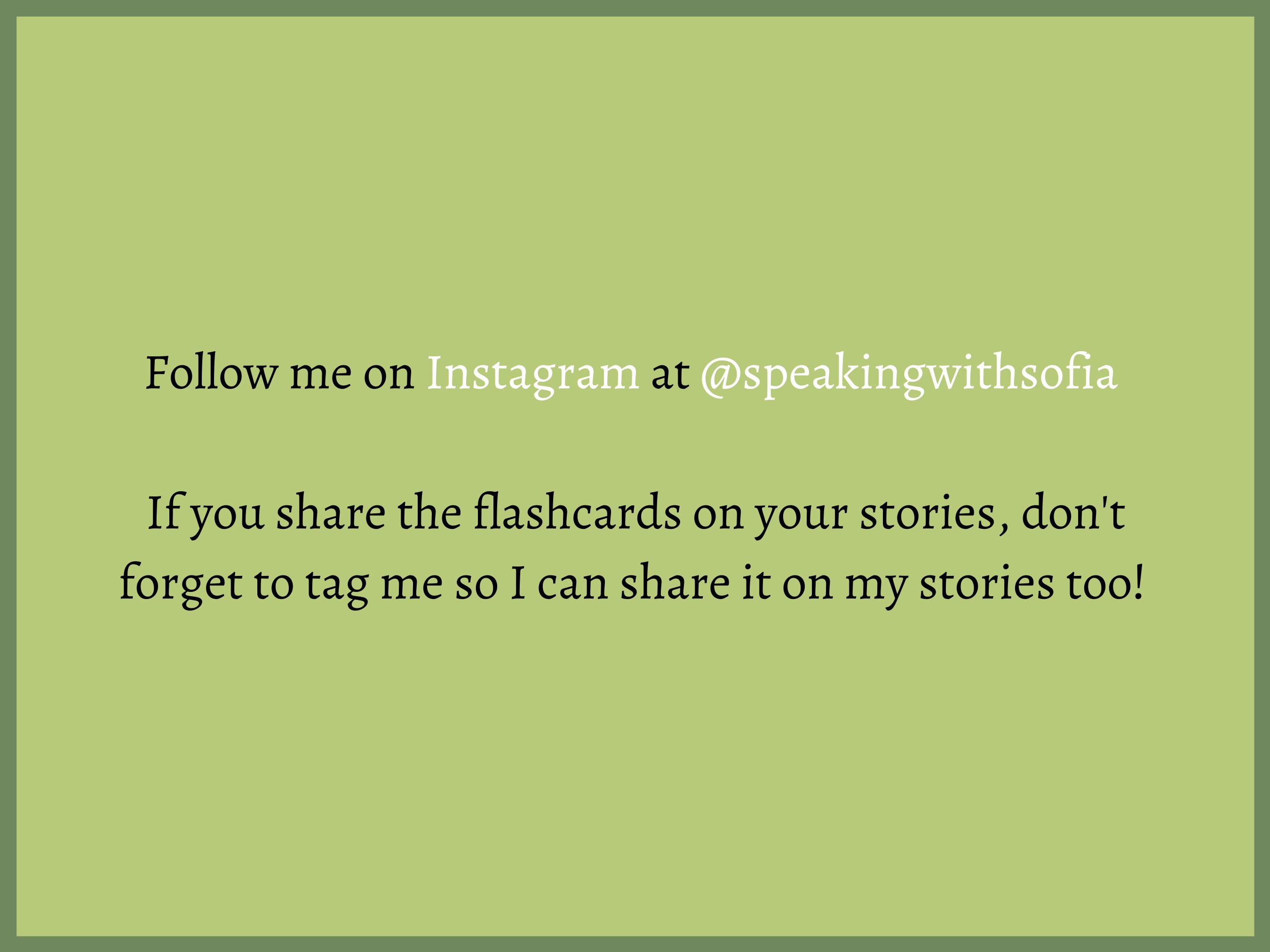 Printable Korean Flashcards - Animals Version, Korean Flashcards ...