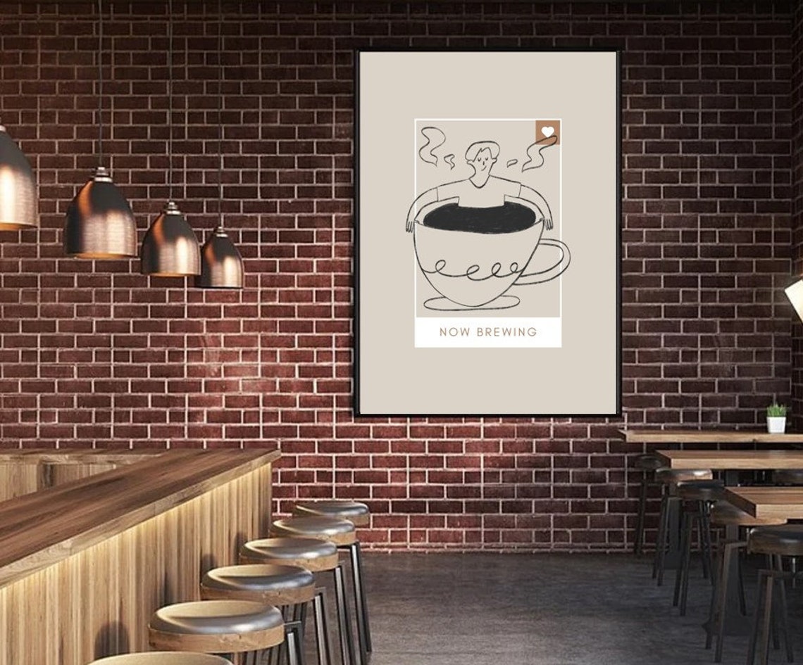 Coffee Bar Print, Coffee Print, Coffee Wall Art, Coffee Bar Print ...