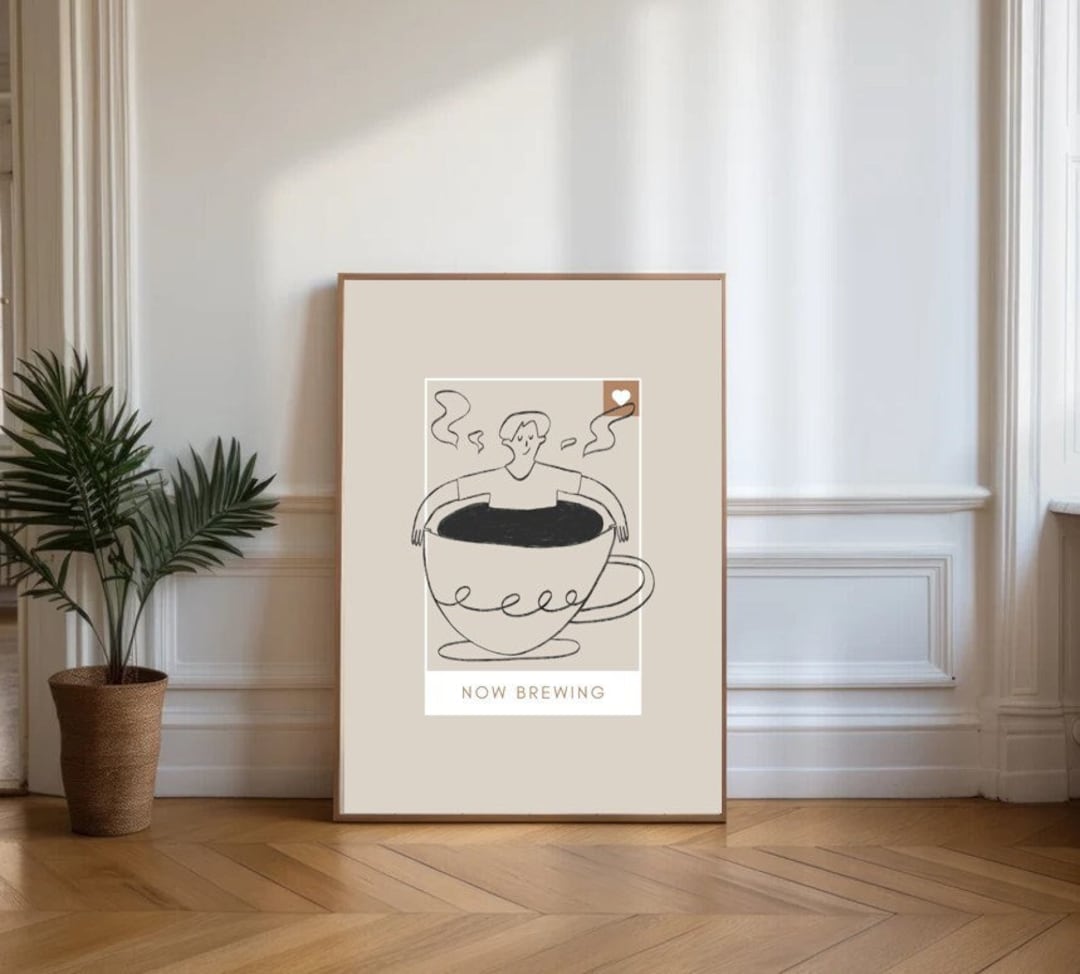 Coffee Bar Print, Coffee Print, Coffee Wall Art, Coffee Bar Print ...