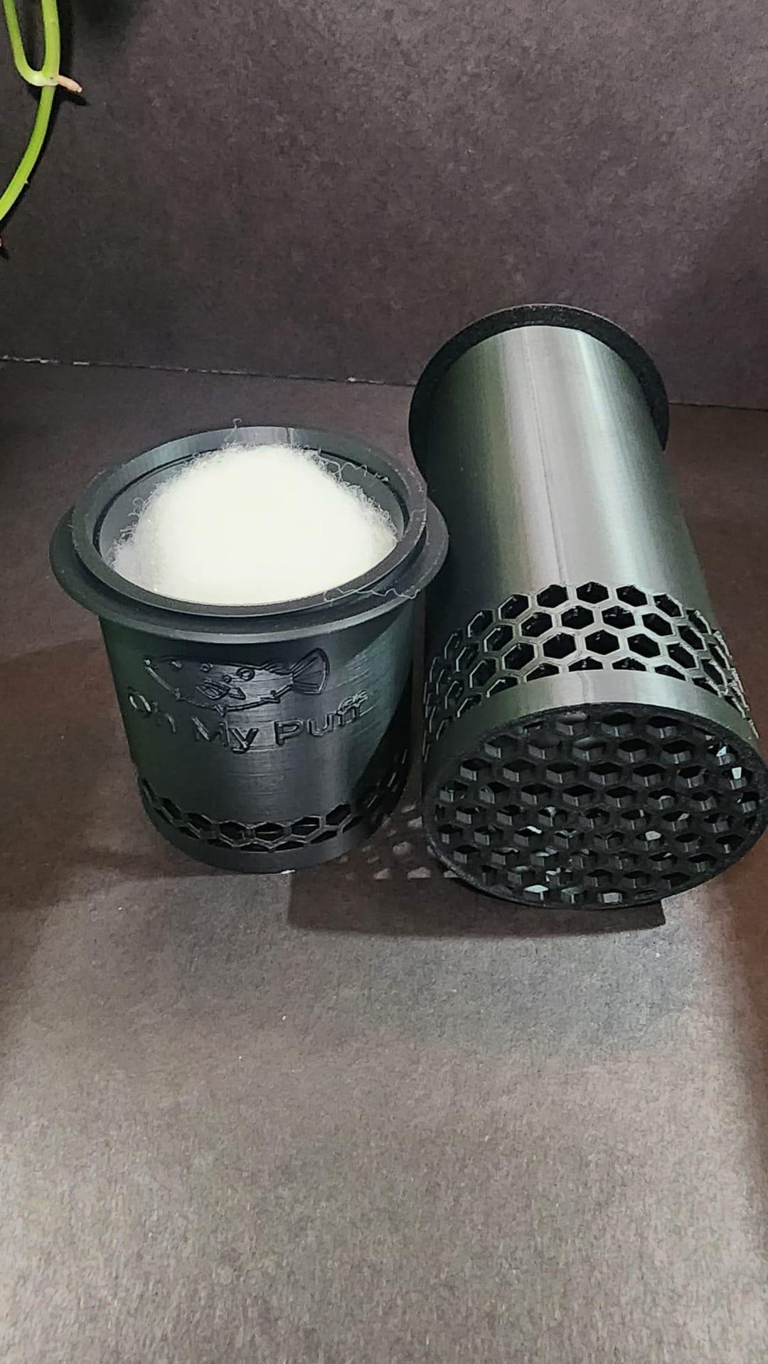 Aquarium Filter Media / Filter Floss Cup for Fresh, Salt and Reef Water ...