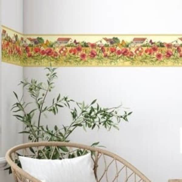 Border Peel and Stick Wallpaper Extra Wide - Etsy