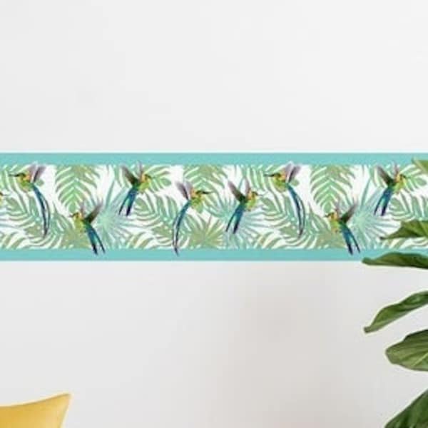 Hummingbird Wallpaper Border - Etsy