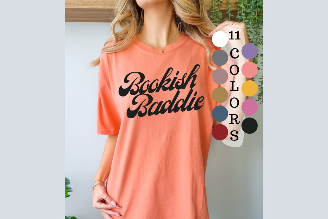 NEW!!! Bookish Baddie Pngs | 11 Colors | Booktok | Reader Graphics ...