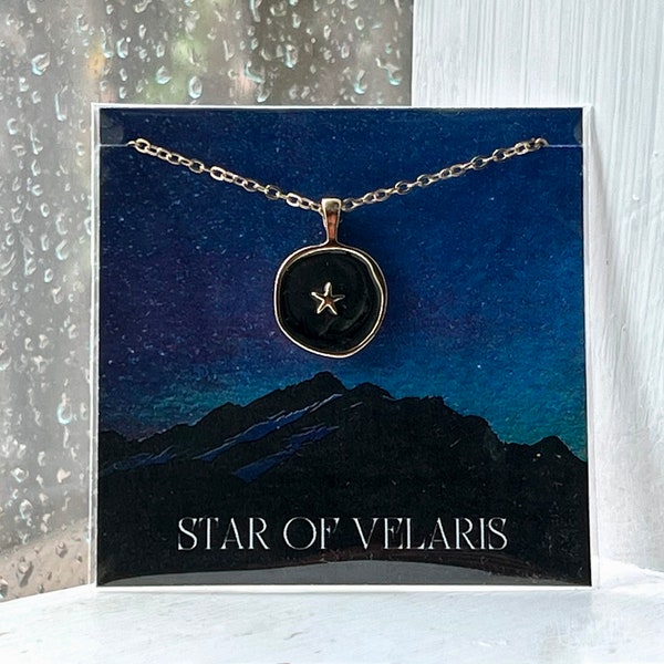 Star of Velaris Necklace - Etsy
