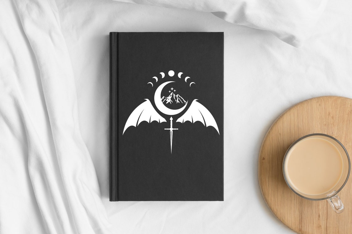 Velaris Moon Pngs SVG | Bat Boy Wings | Dagger | ACOTAR Inspired ...