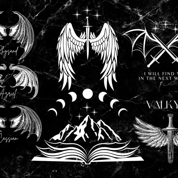 Acotar Wing Png - Etsy