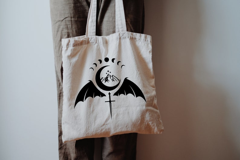 Velaris Moon Pngs SVG | Bat Boy Wings | Dagger | ACOTAR Inspired ...