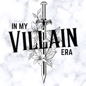 In My Villain Era Pngs | B&W Graphics | Booktrovert | Dark Romance Reader | Death by TBR ...