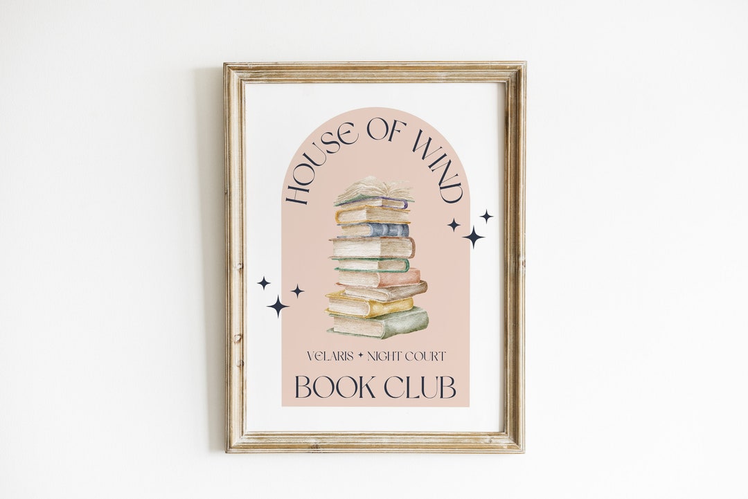 House of Wind Book Club Inspired Print | Printable Poster | Bookish ...
