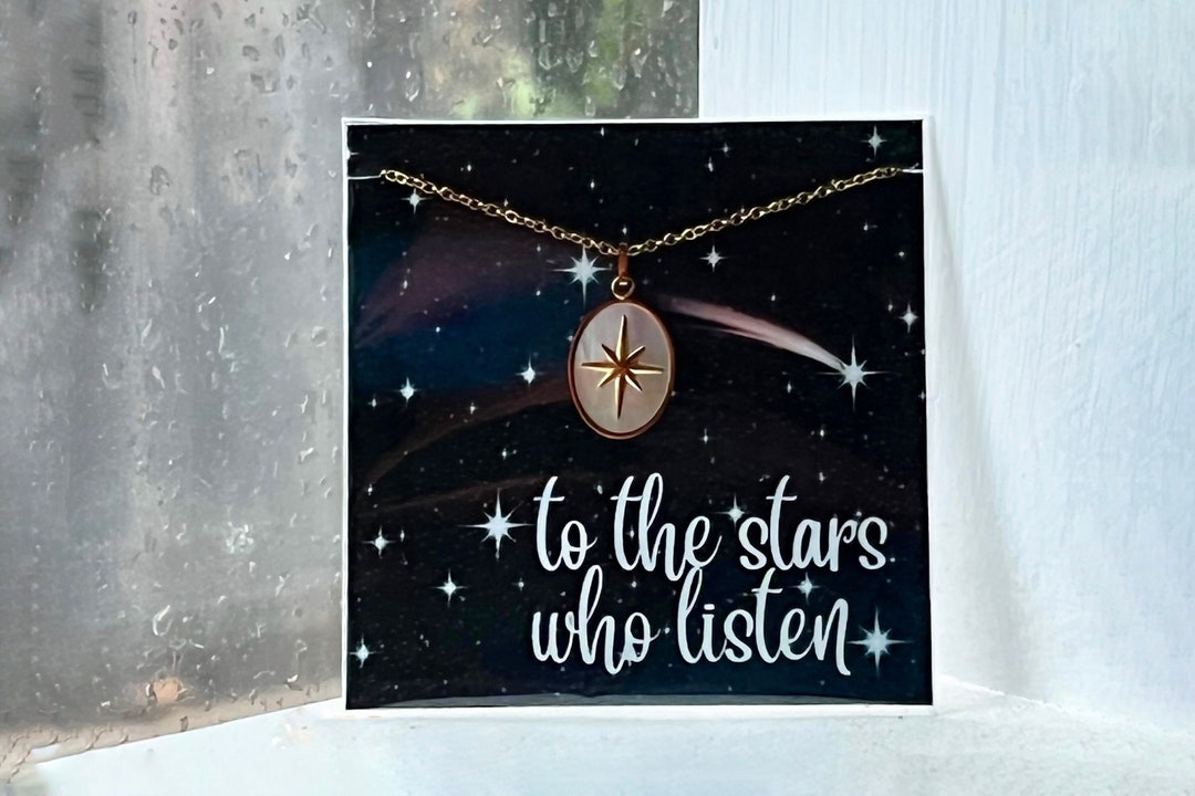 Back in Stock! Starfall Festival Pendant | 18K Gold Necklace | ACOTAR ...