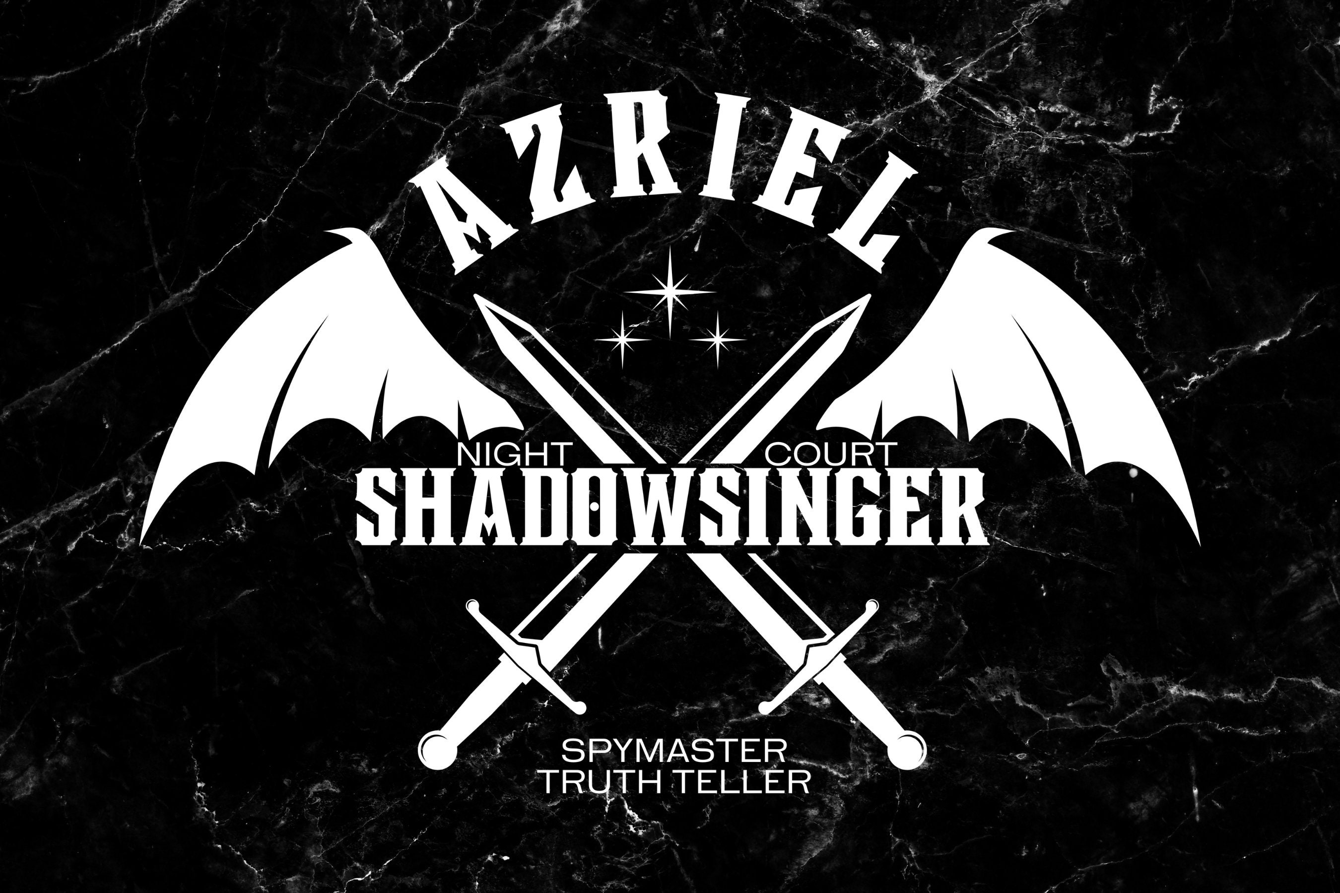 Azriel Shadowsinger PNGs SVG / Spymaster / Truth Teller / Bat - Etsy México