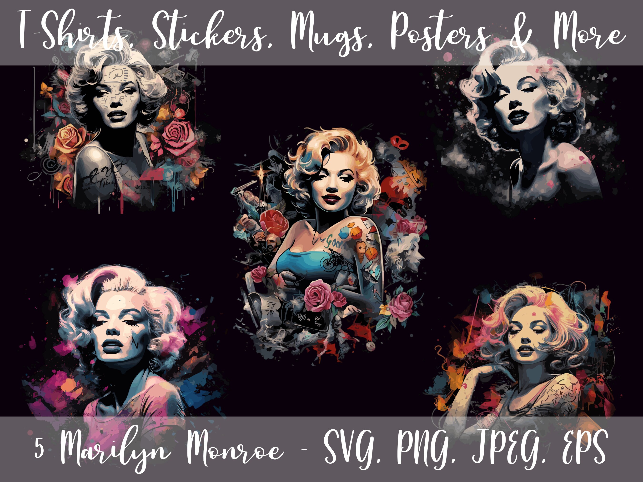Marilyn Monroe Psd