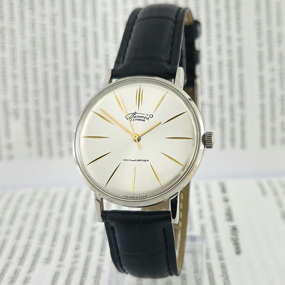 Watch USSR Vimpel Poljot De Luxe ULTRA SLIM Vintage M… - Gem