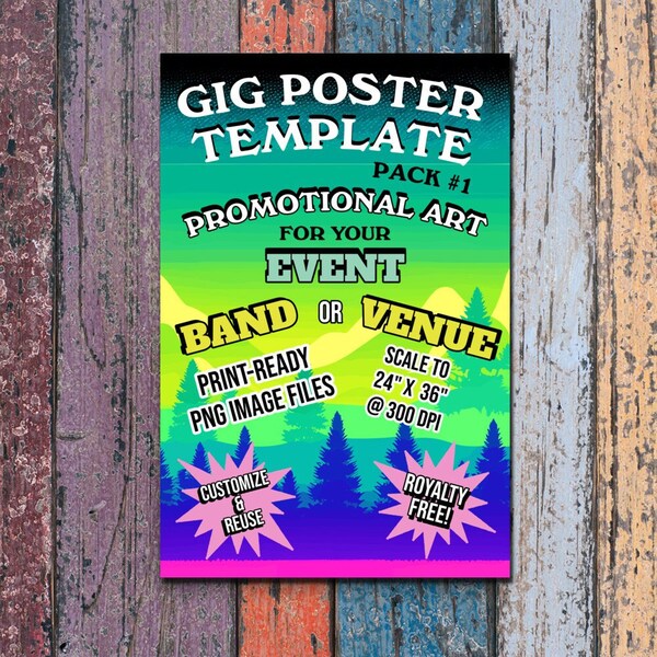 Gig Posters - Etsy
