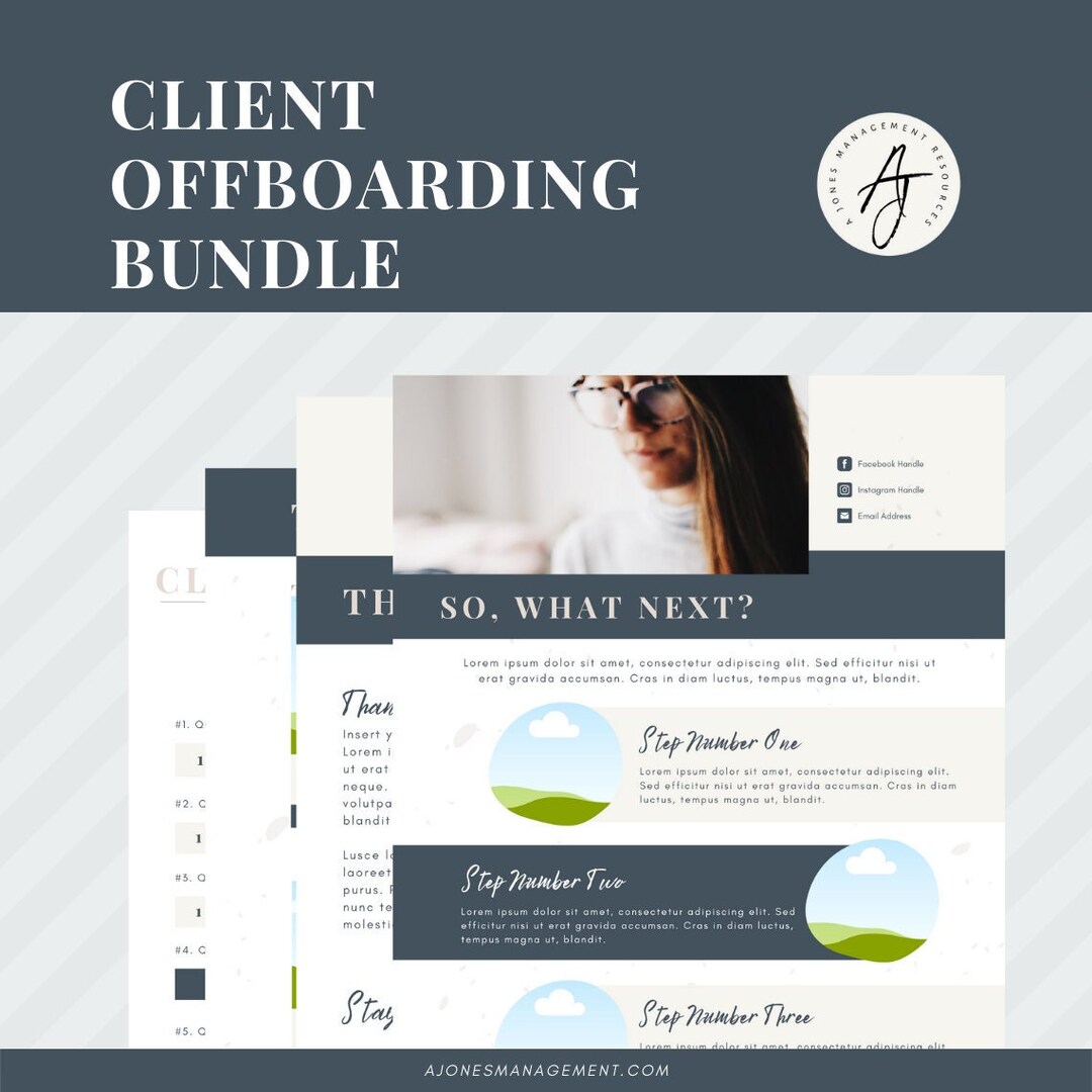 Client Offboarding Resource Bundle - Etsy