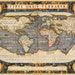 1588 Antique World Map_ideal for Framing & Wall Decor_professionally ...