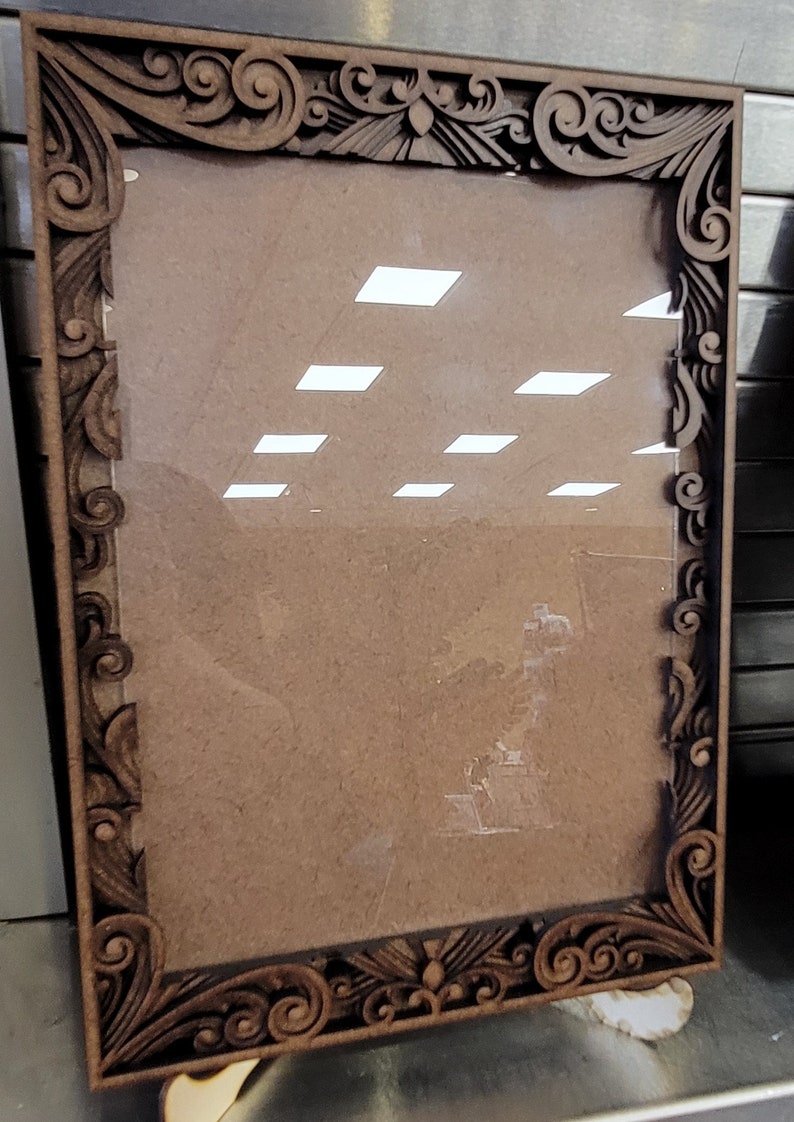 Multilayer Picture Frame 5"x7" Laser Cut Template (svg, Dxf) - Etsy