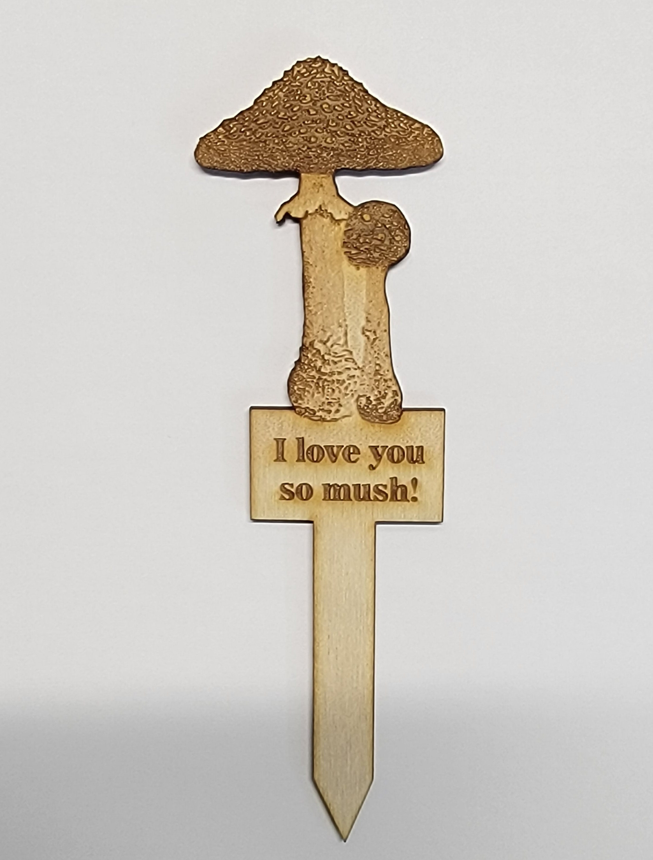I Love You so Mush! Laser Cut Template - Etsy